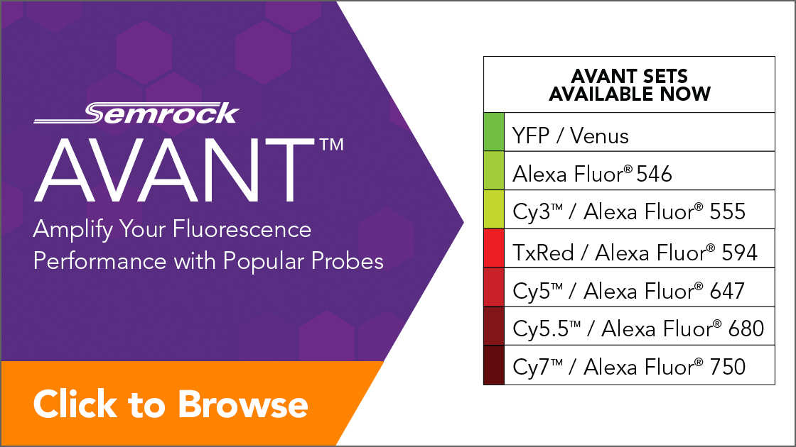 Maximize Fluorescence Performance with new Avant™ Filter Set Family