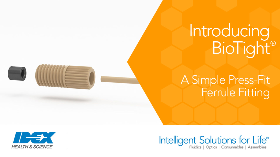 BioTight® - a press-fit ferrule and lock ring combination fitting