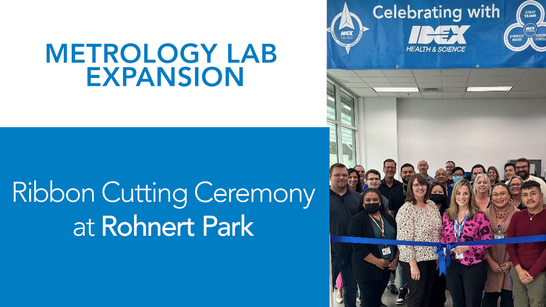 IDEX Health & Science Celebrates Metrology Lab Expansion